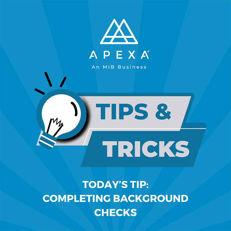 Completing Background Checks